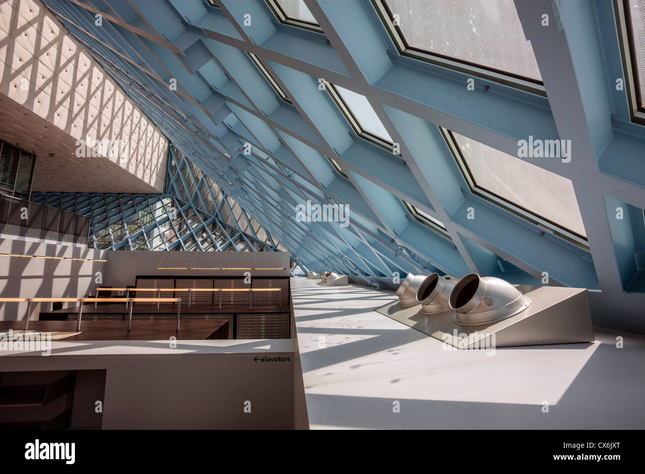 Seattle Central Library Stock Photo - Alamy