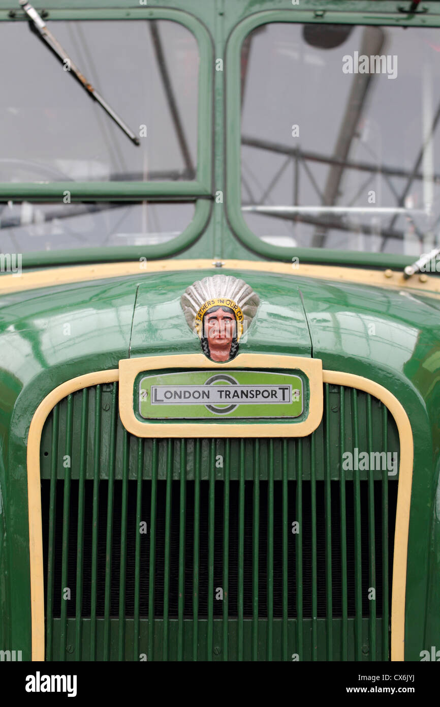 London Transport Green Line bus. England UK Stock Photo - Alamy