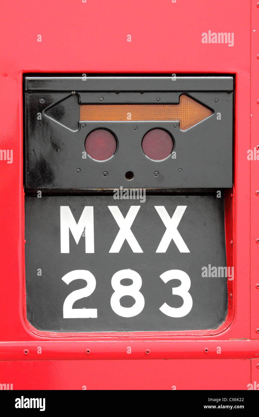 Number plate bus hi-res stock photography and images - Alamy