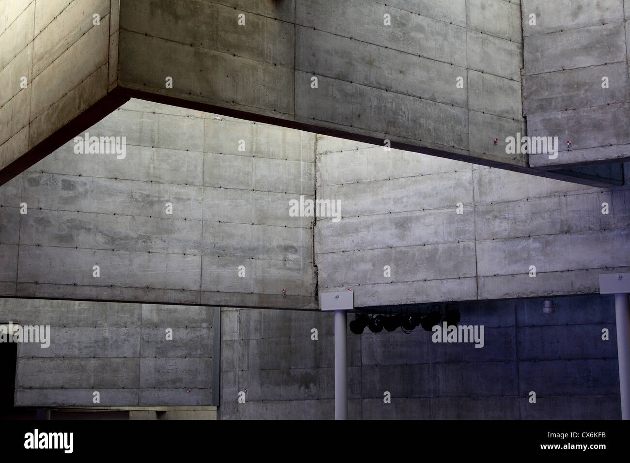 Architecture within the UC Berkeley art Museum Stock Photo - Alamy