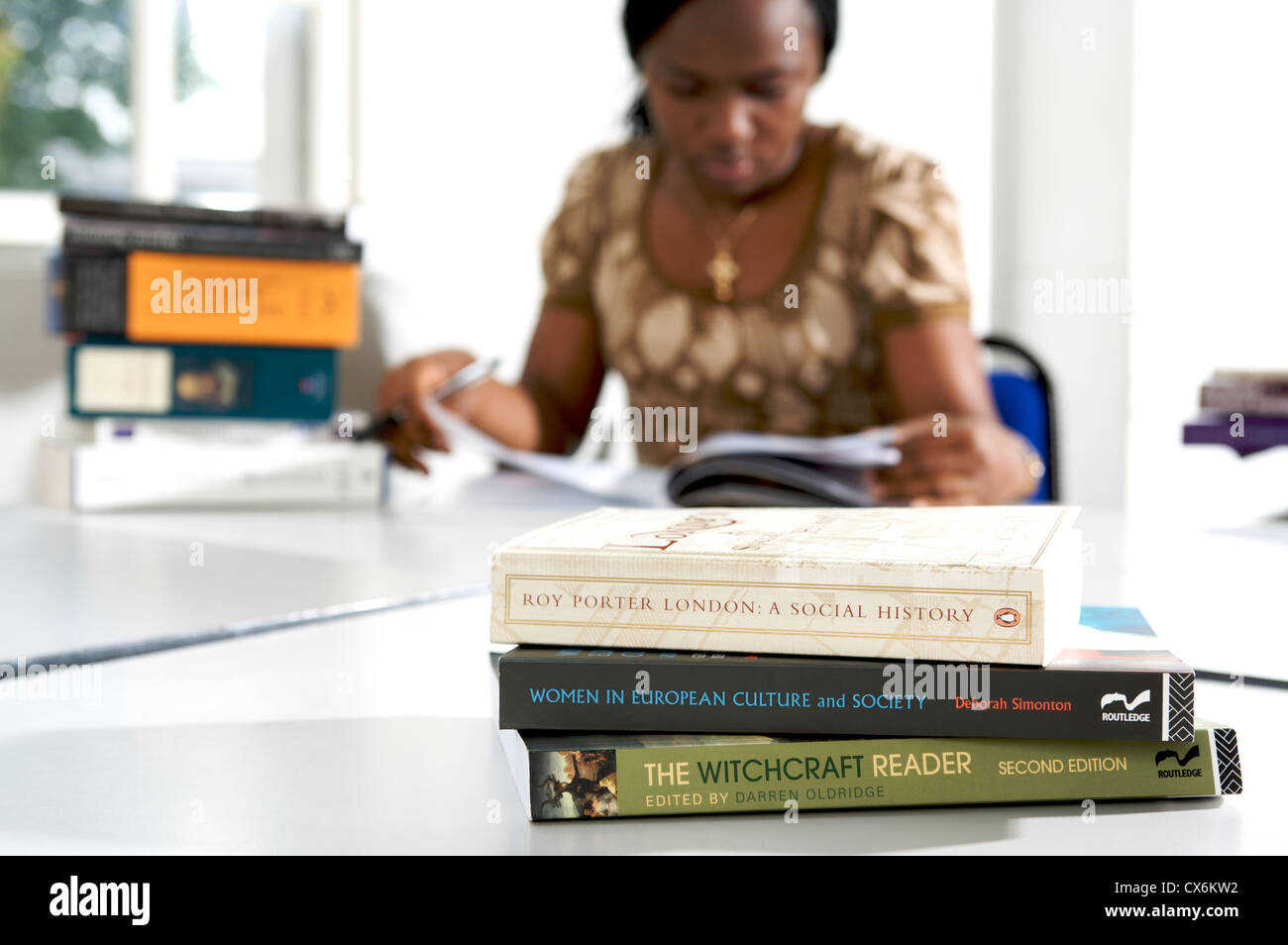 African girl studying womens studies at Greenwich University, London ...
