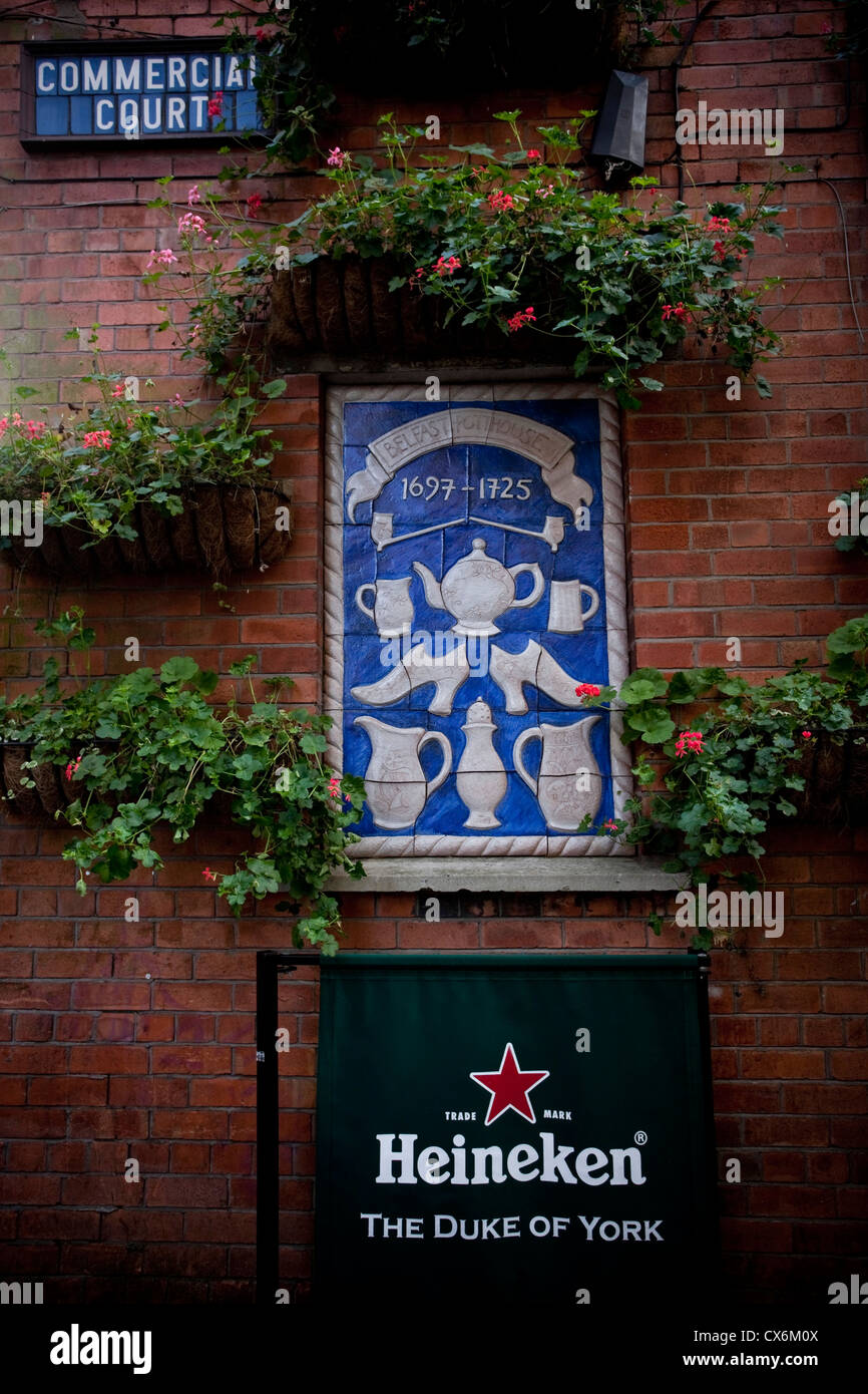Commercial Court The Duke of York Bar Belfast Northern Ireland Stock ...