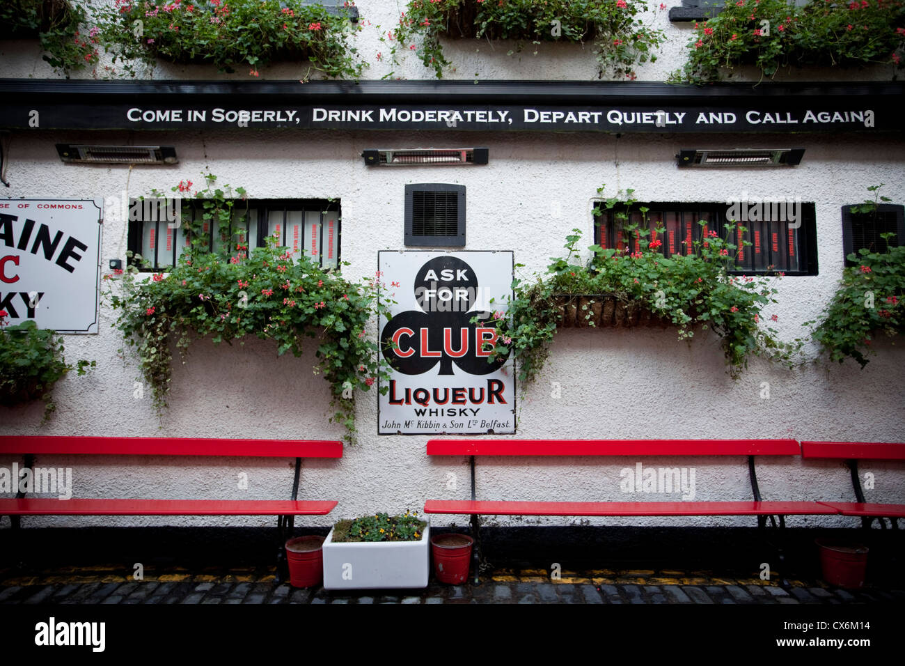 The Duke of York Bar Belfast Northern Ireland Stock Photo - Alamy