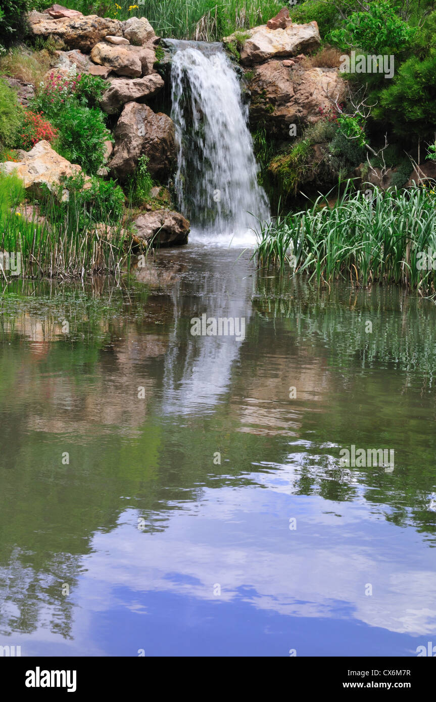 Waterfall at Red Butte Garden, Salt Lake City, Utah Stock Photo - Alamy