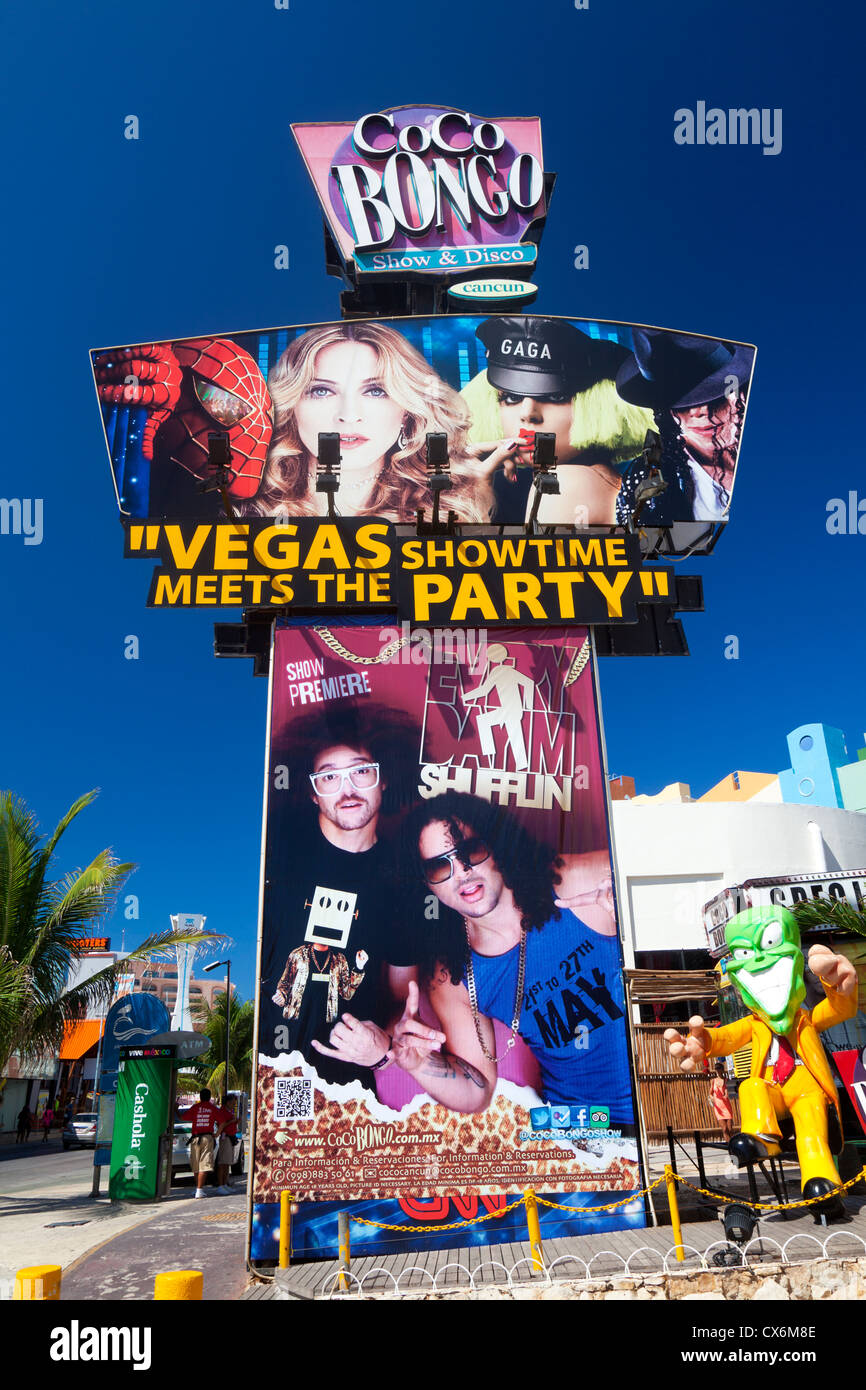 Cancun sign hi-res stock photography and images - Alamy