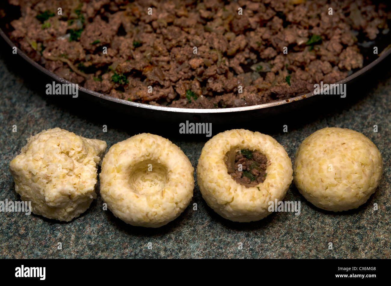 Arabic Cuisine Kibbeh High Resolution Stock Photography and Images - Alamy
