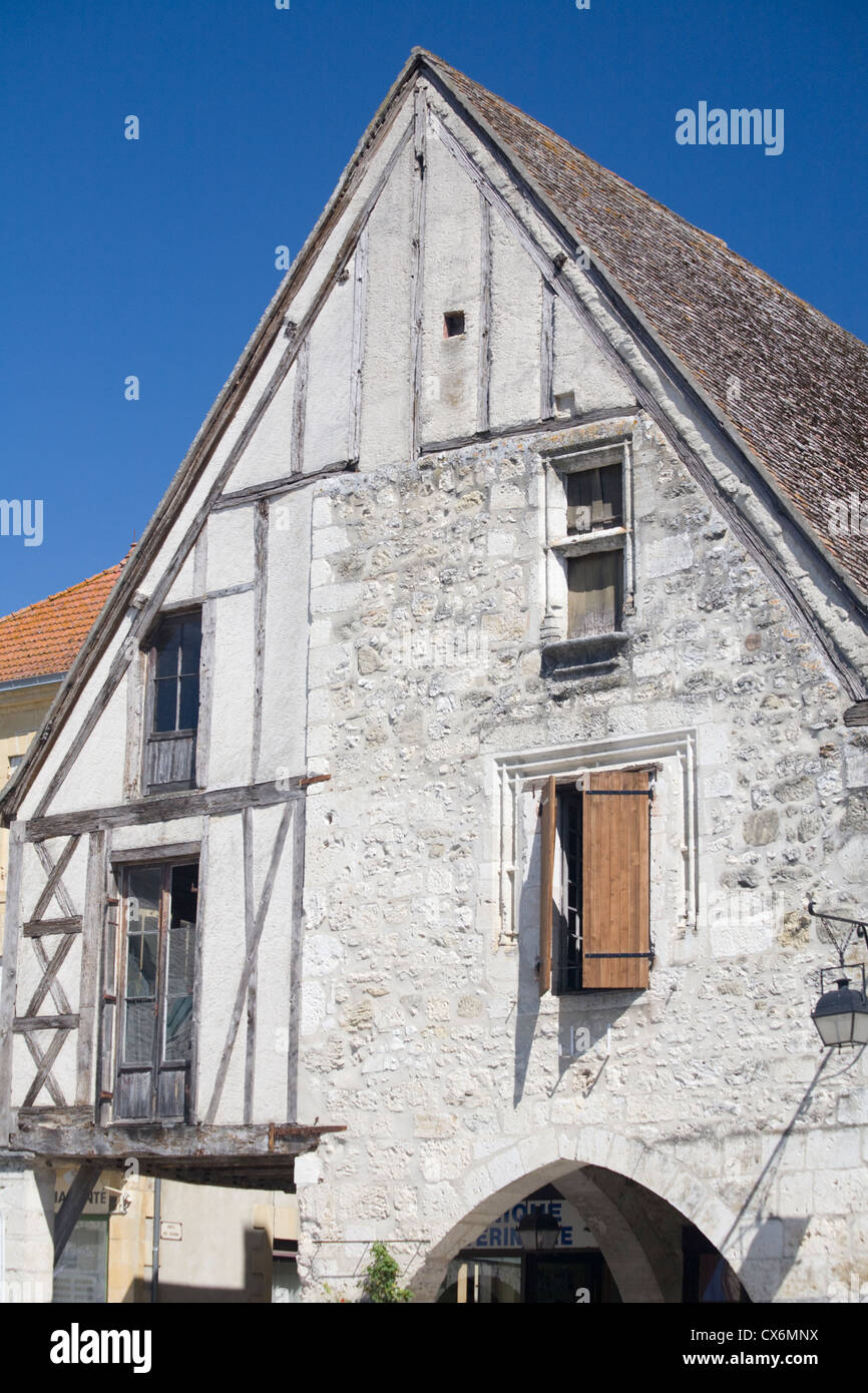 The Bastide town of Eymet, Dordogne, France Stock Photo - Alamy