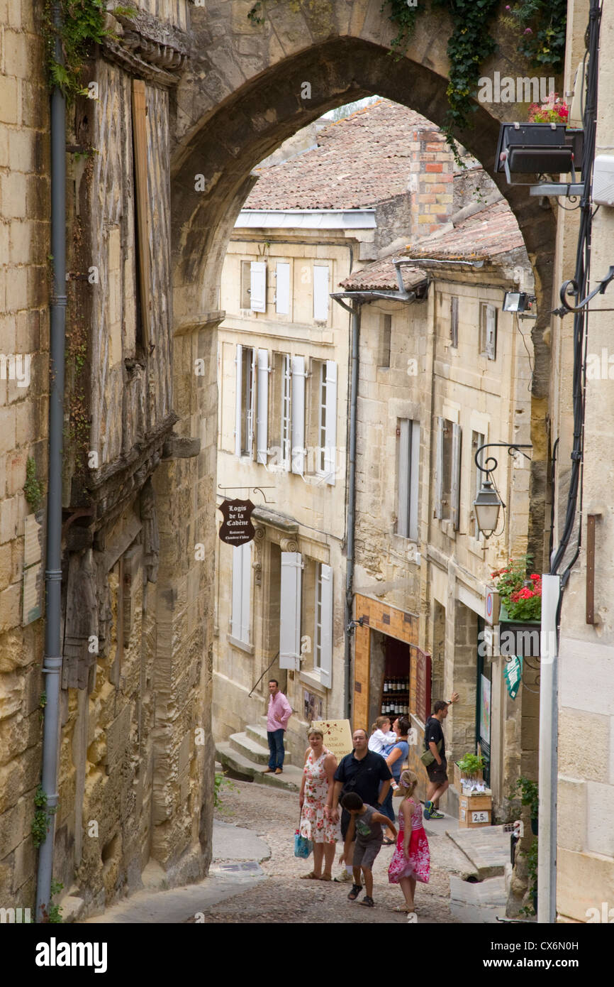 Town of Saint-Emilion, Gironde, France Stock Photo - Alamy