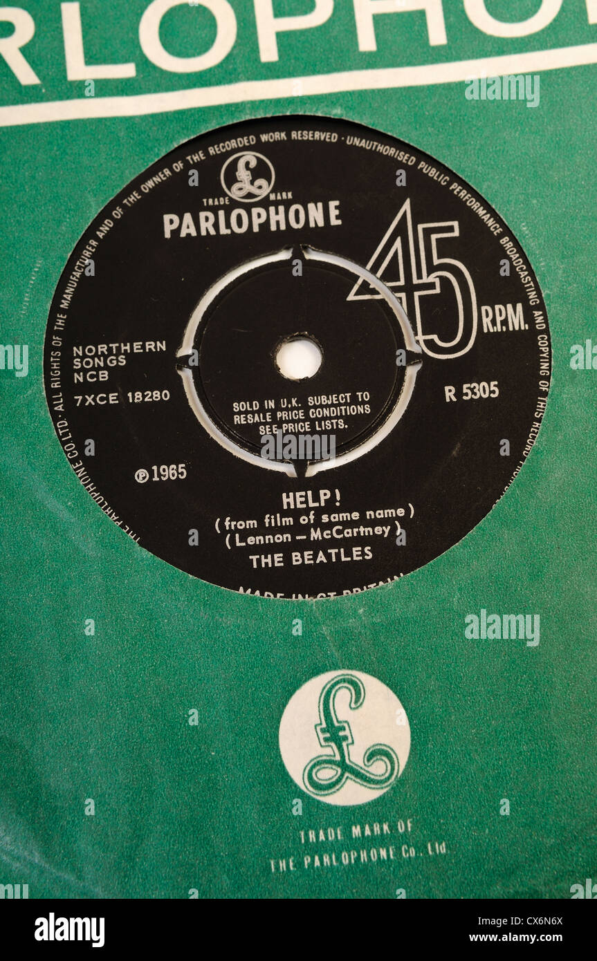 45RPM Records,7 inch Singles Stock Photo - Alamy