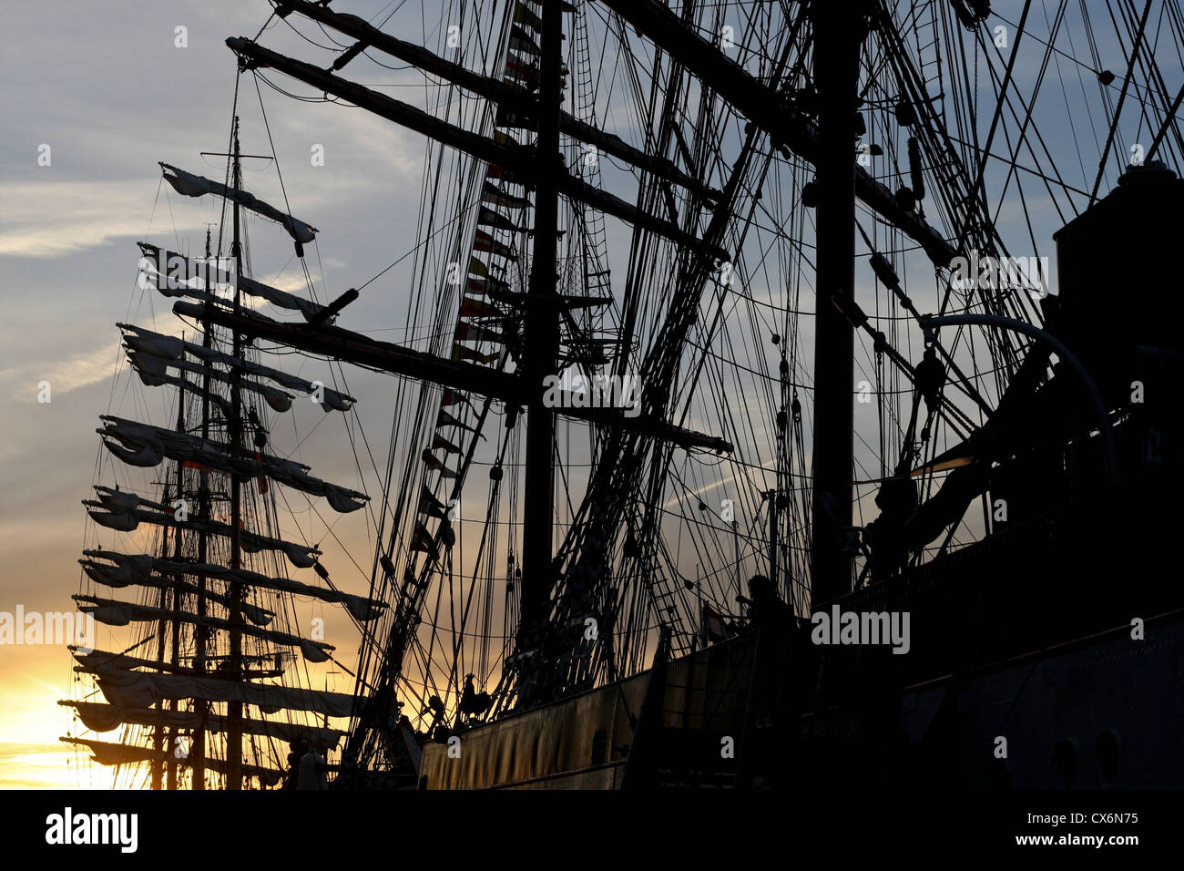 Russian sailing ship STS Sedov, originally launched as the Magdalene ...