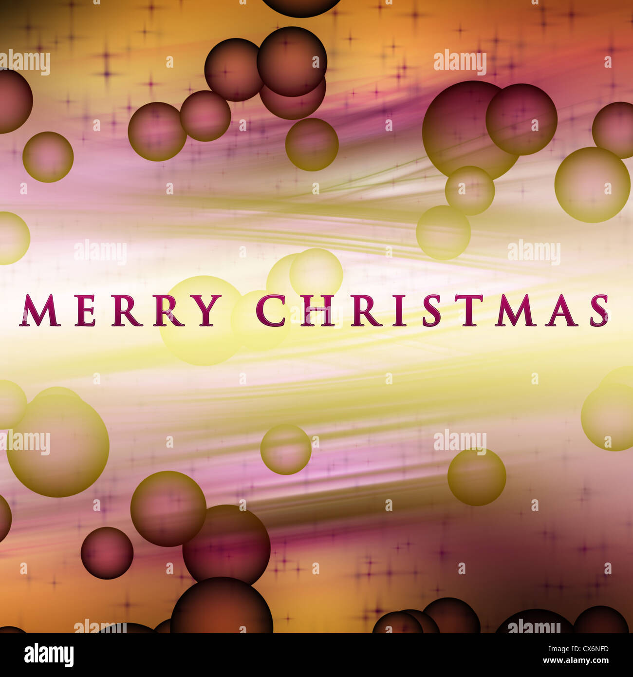Fantastic Christmas wave design with glowing stars Stock Photo - Alamy