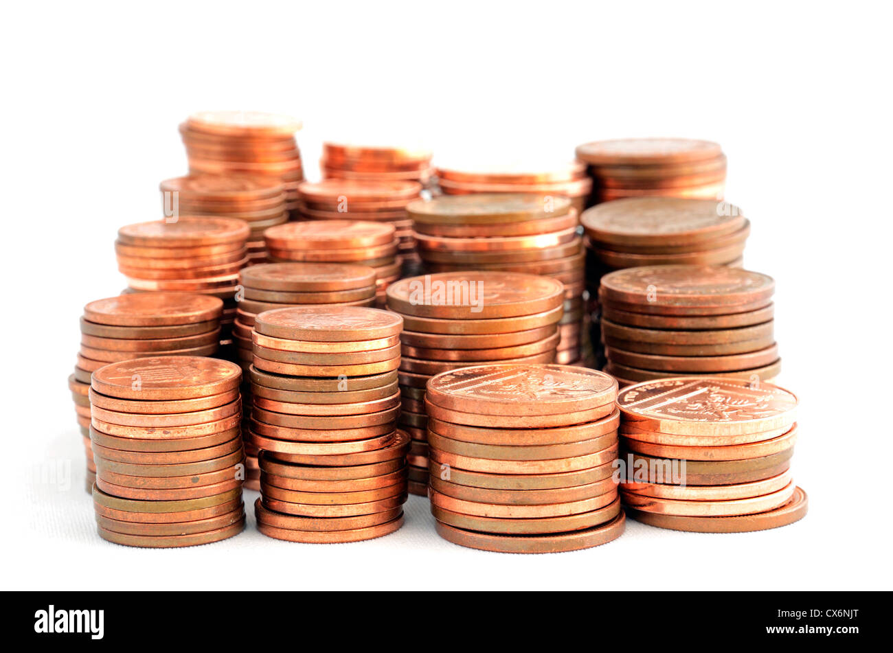 Money stacks british hi-res stock photography and images - Alamy