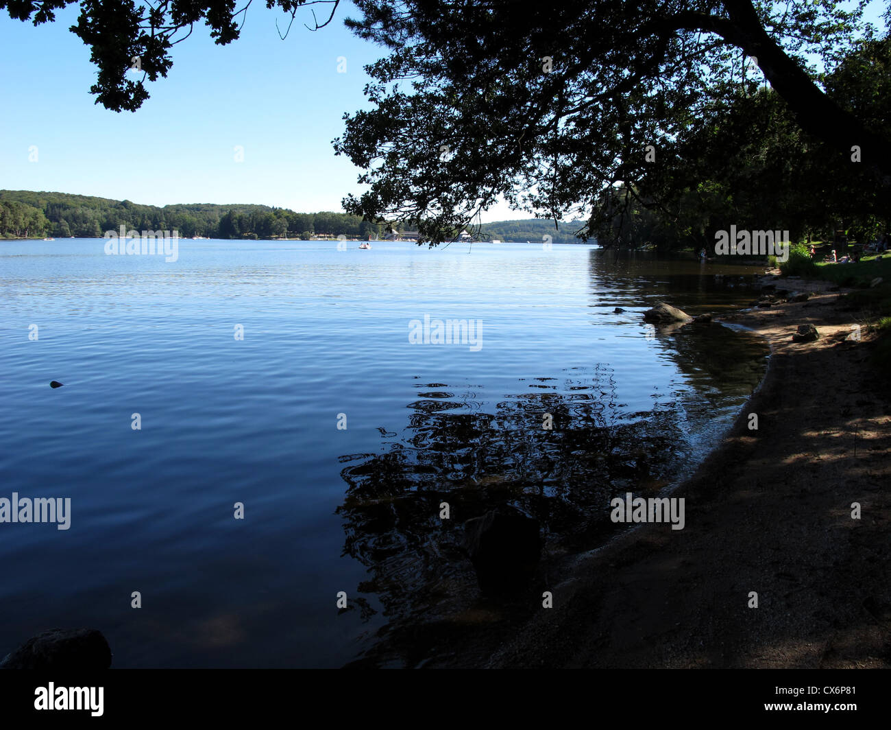 Lac des Settons,Morvan national park,Nievre,Bourgogne,Burgundy,France ...