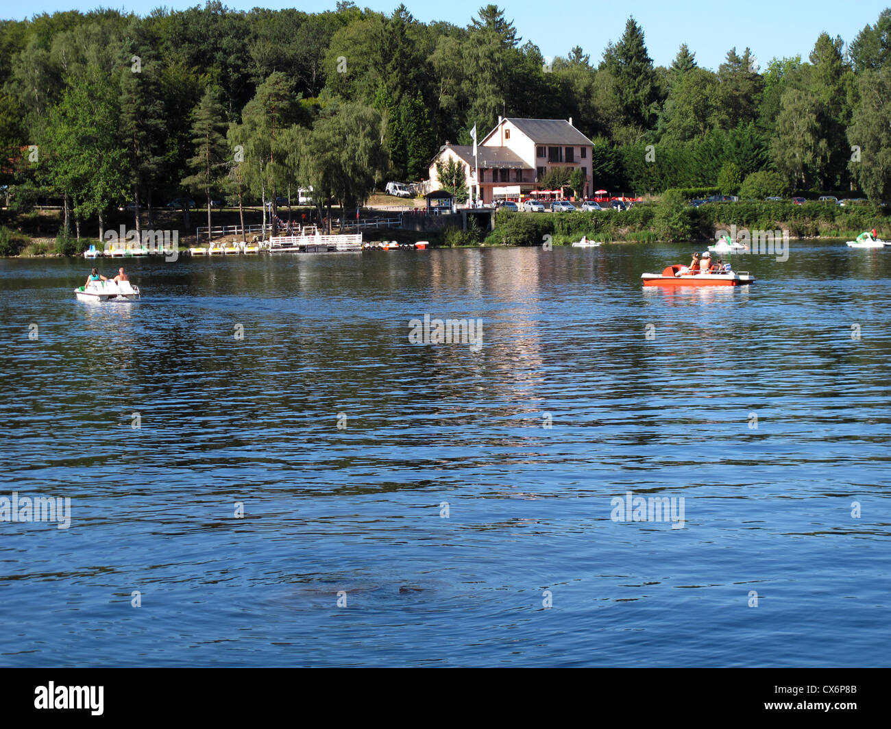 Lac des Settons,Morvan national park,Nievre,Bourgogne,Burgundy,France ...