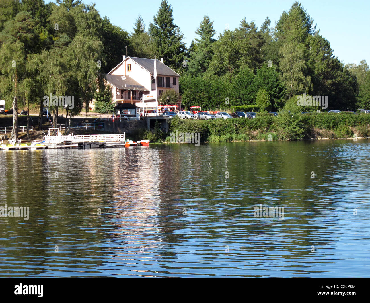 Lac des Settons,Morvan national park,Nievre,Bourgogne,Burgundy,France ...