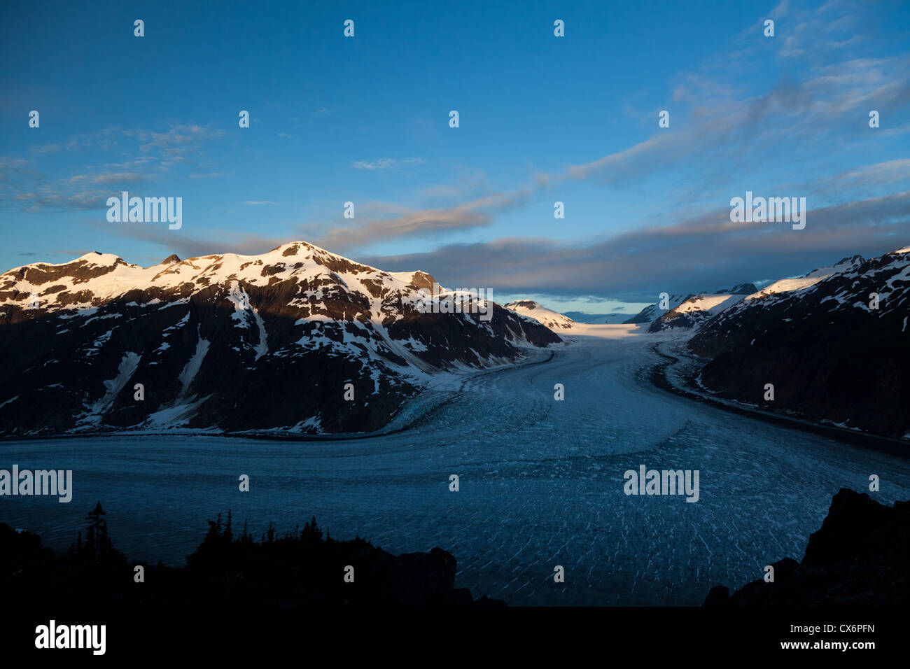 Salmon Glacier at Hyder Alaska Stock Photo - Alamy