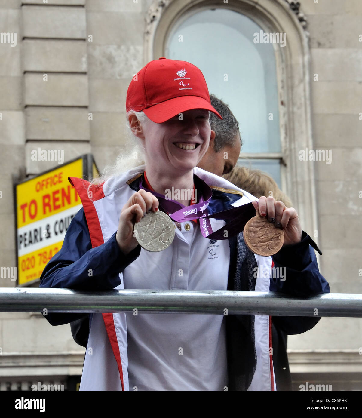 Aileen McGlynn. Cycling. The London 2012 Medal Winners Parade Stock ...