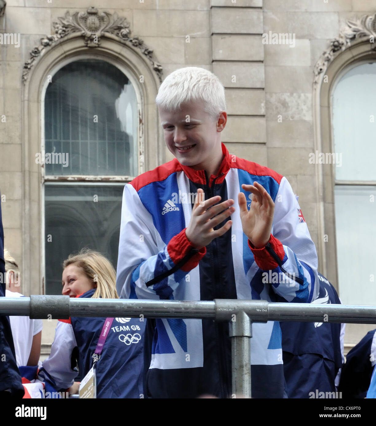 David Knott. Goalball. The London 2012 Medal Winners Parade Stock Photo ...