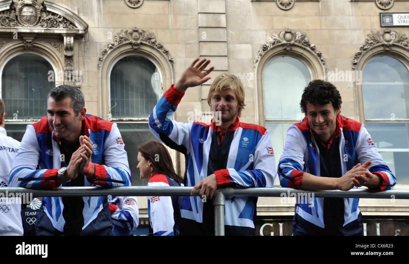 Richard Mantell, Ashley Jackson, Rob Moore. Hockey. The London 2012 ...