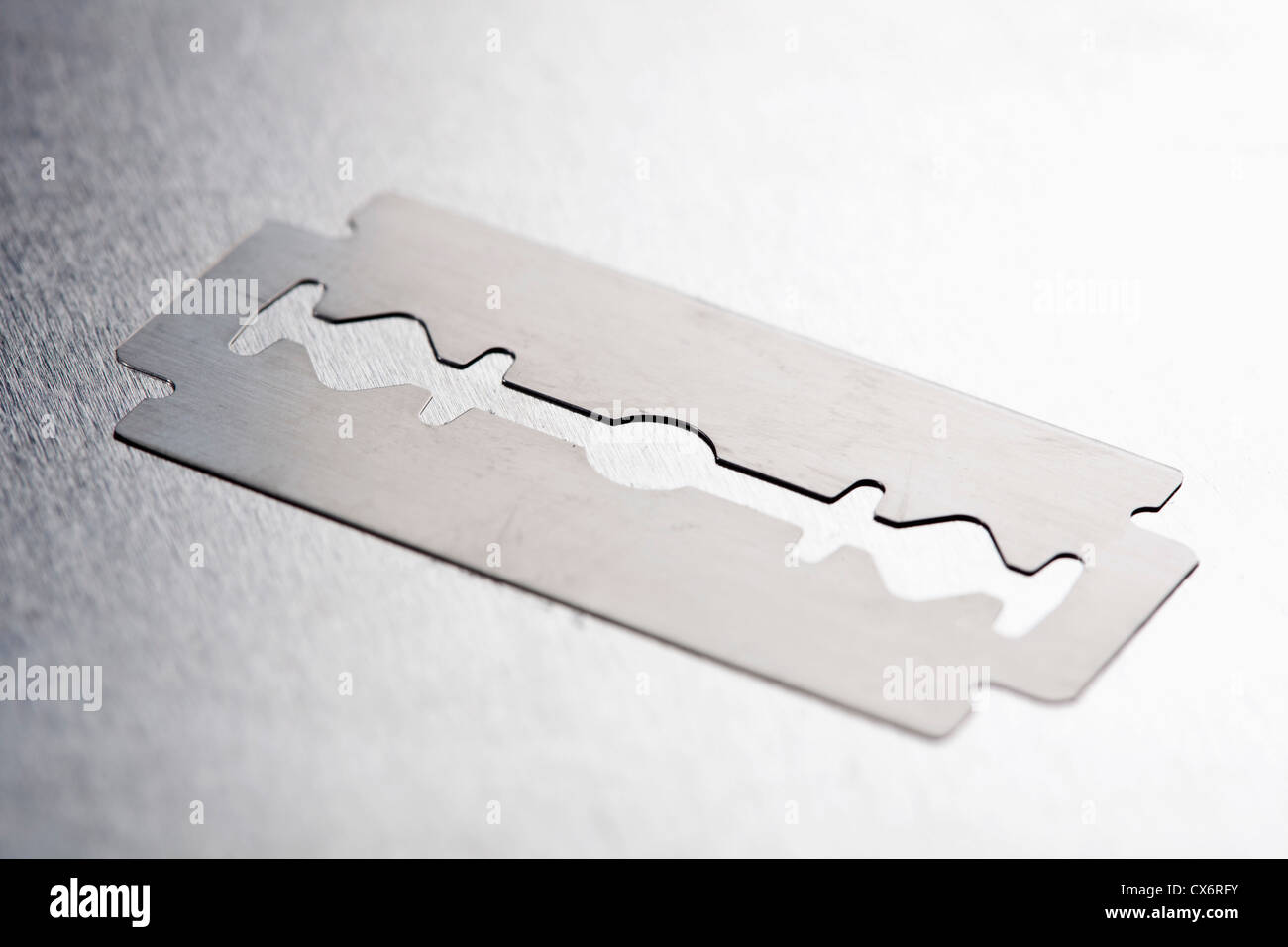 A razor blade Stock Photo - Alamy