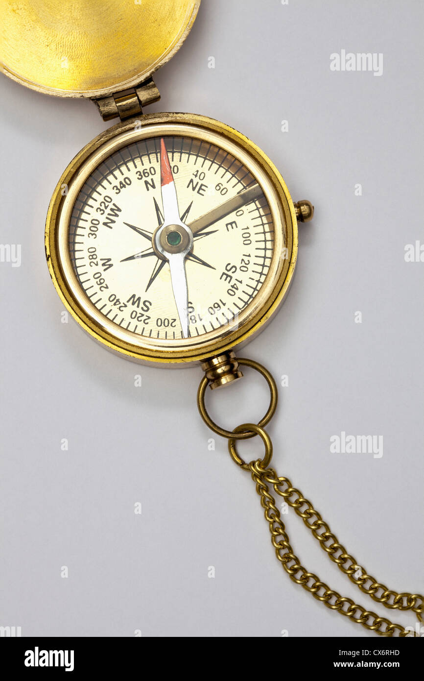 Pocket compass hi-res stock photography and images - Alamy