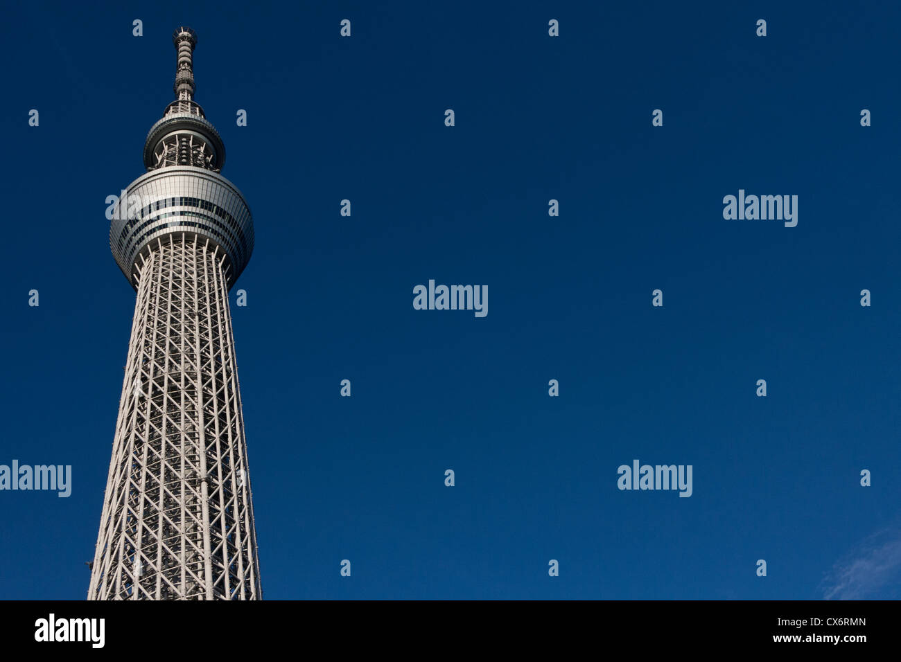 Tokyo Skytree communications tower in Oshiage, Tokyo, Japan Stock Photo ...