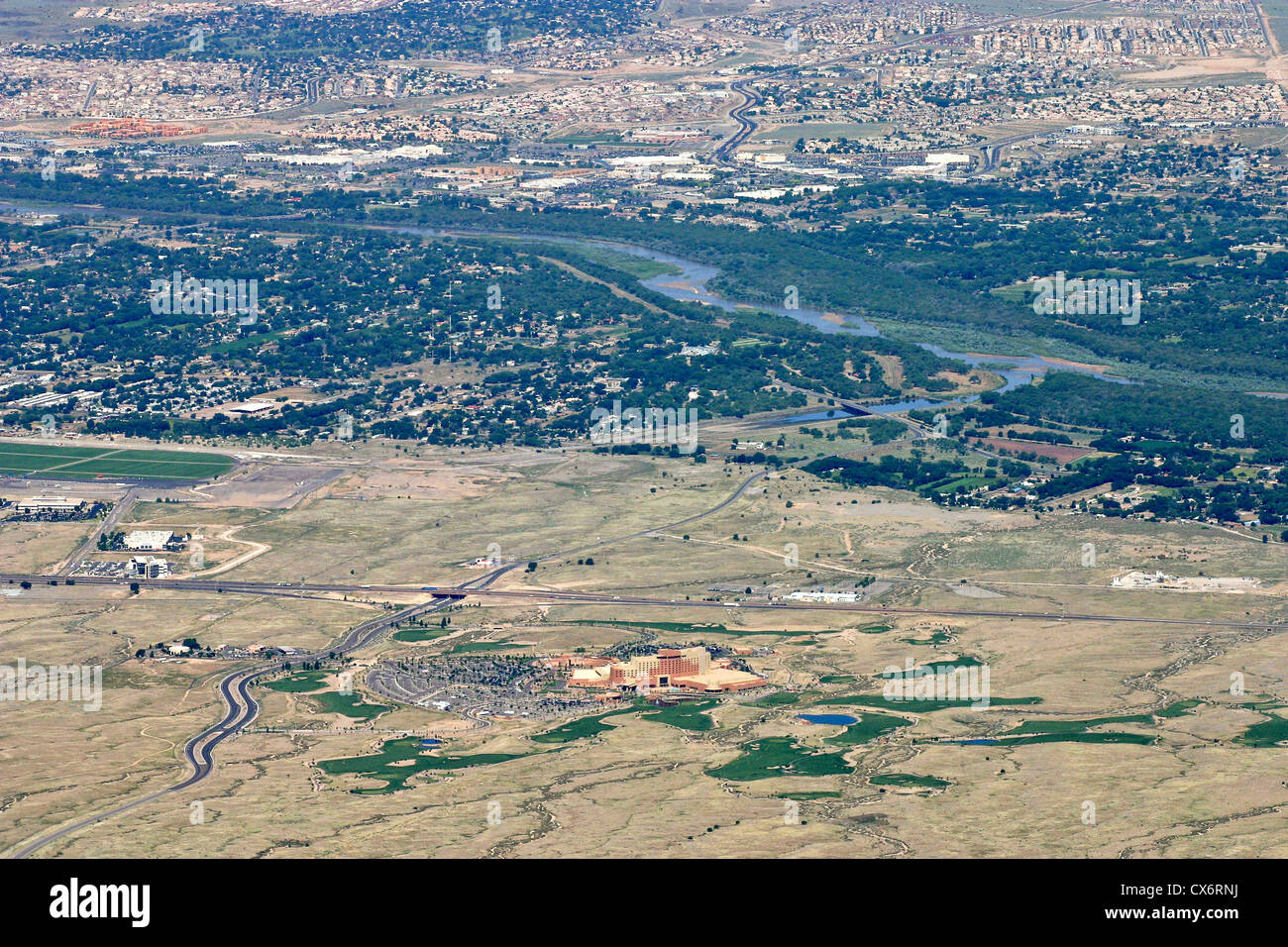 Rio grande river aerial hi-res stock photography and images - Alamy
