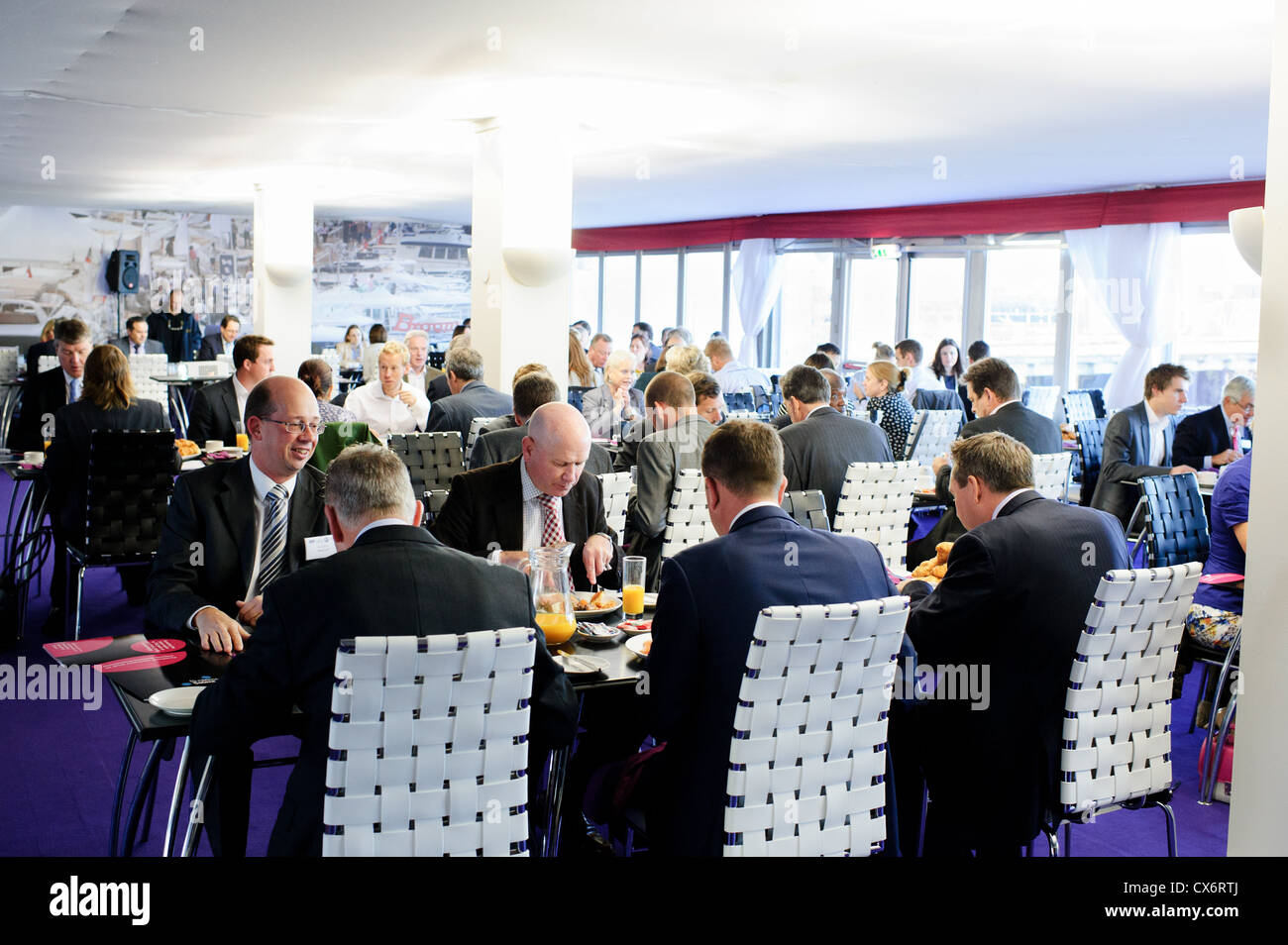 executive breakfast meeting Stock Photo - Alamy