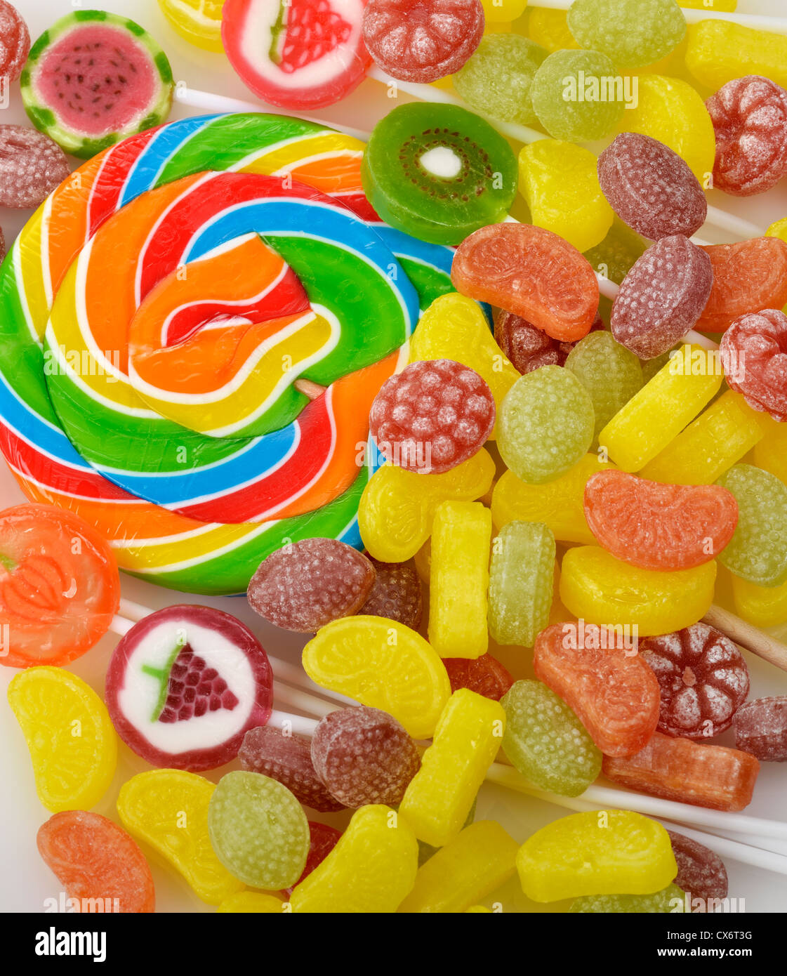 Colorful Candies Assortment ,Close Up Stock Photo - Alamy