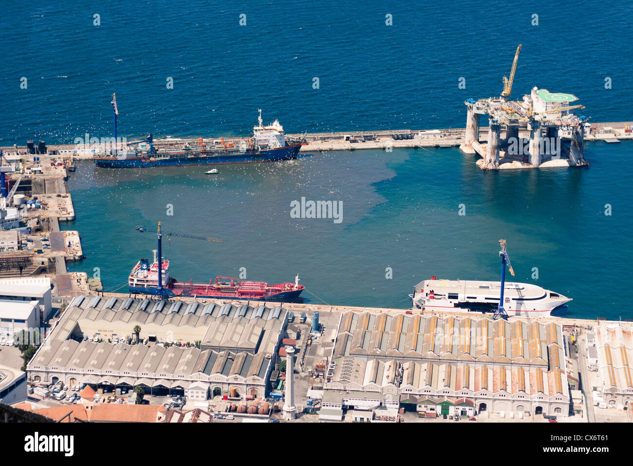 Gibraltar dockyard hi-res stock photography and images - Alamy