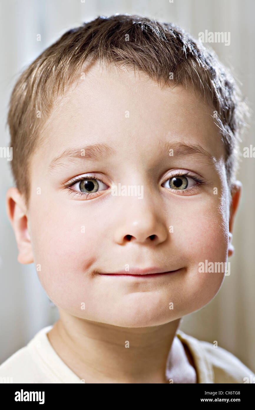 Portrait of a boy Stock Photo - Alamy