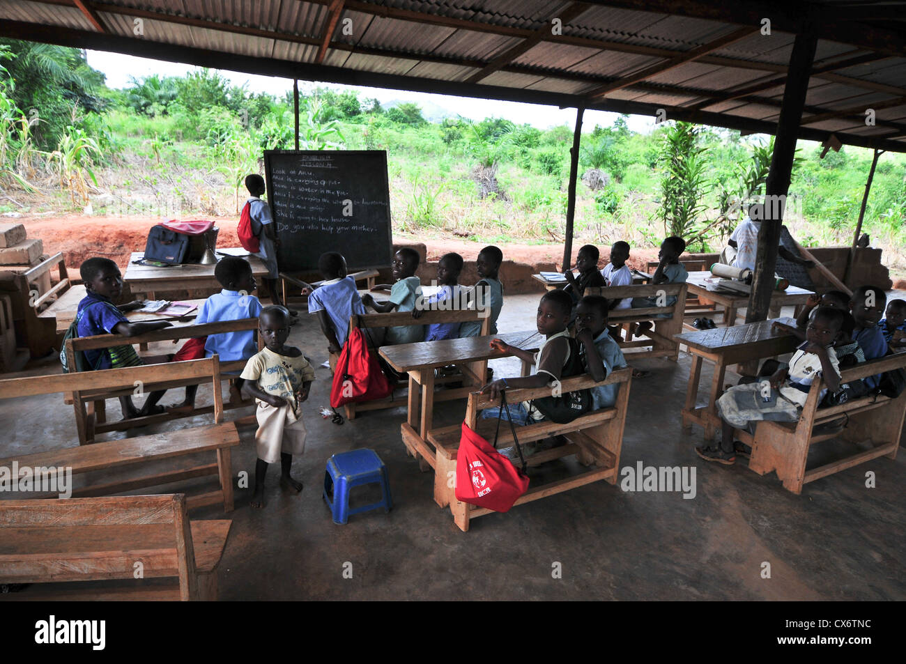 Ghana classroom hi-res stock photography and images - Alamy