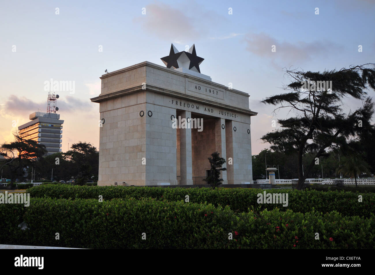 Independence arch freedom justice 1957 hi-res stock photography and ...