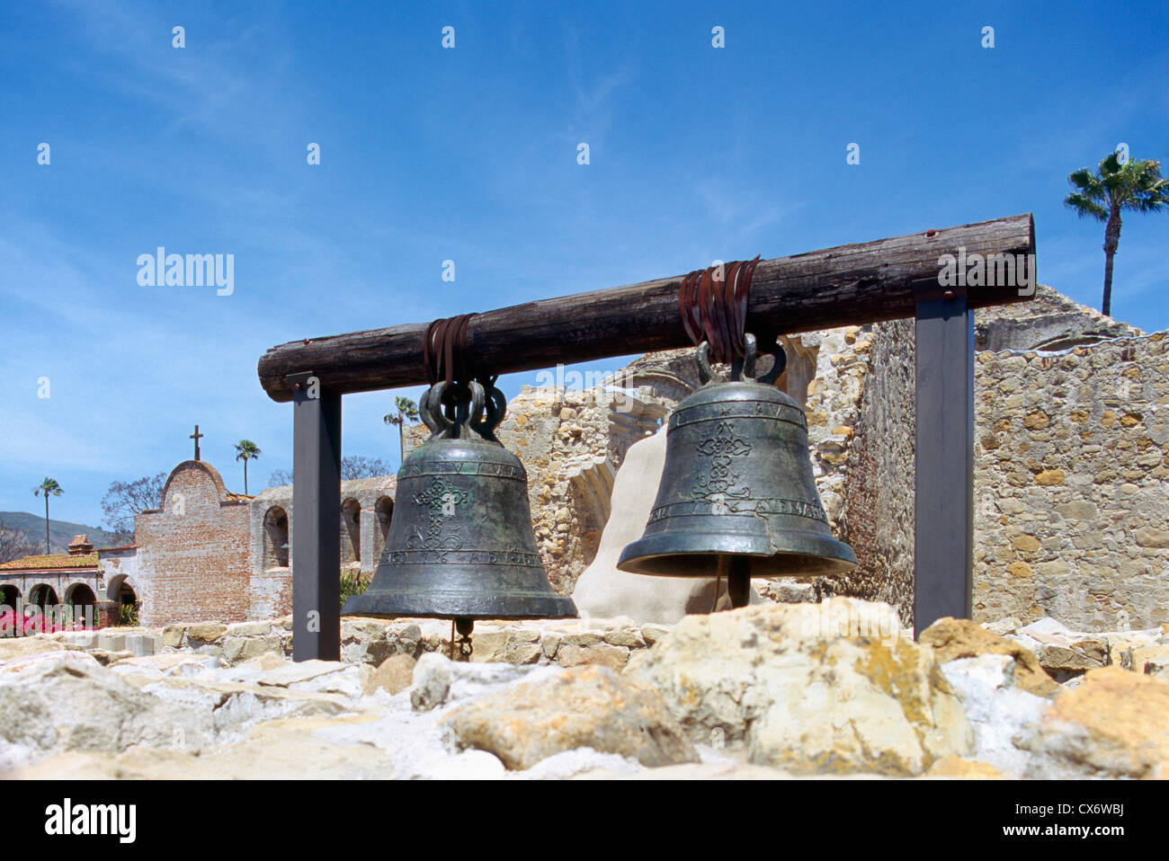 Mission San Juan Capistrano, California, USA - Original Mission Bells ...