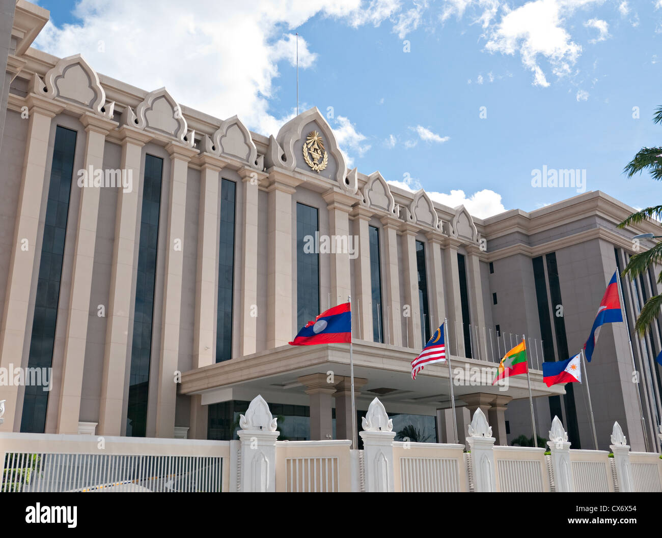 The Peace Palace, one of several government buildings along ...