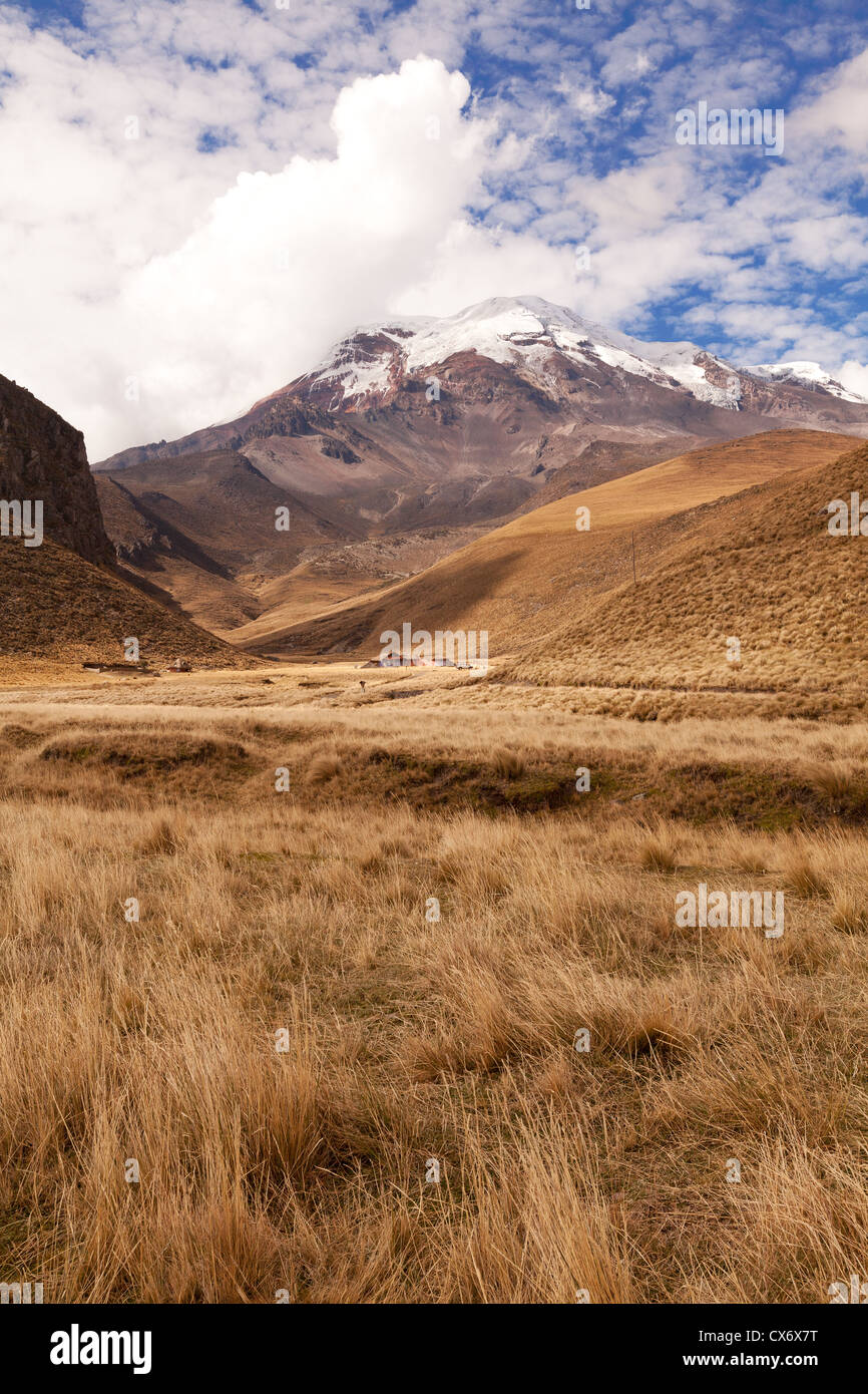 Chimborazo Volcano In Ecuador 6 268 Meters Its Location Along The ...