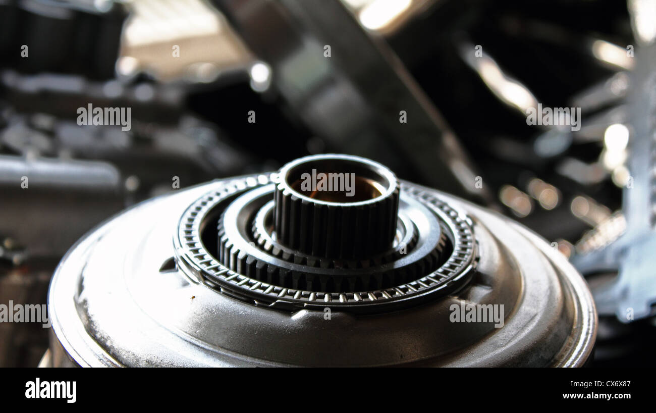 clouse-up of overdrive unit Stock Photo - Alamy