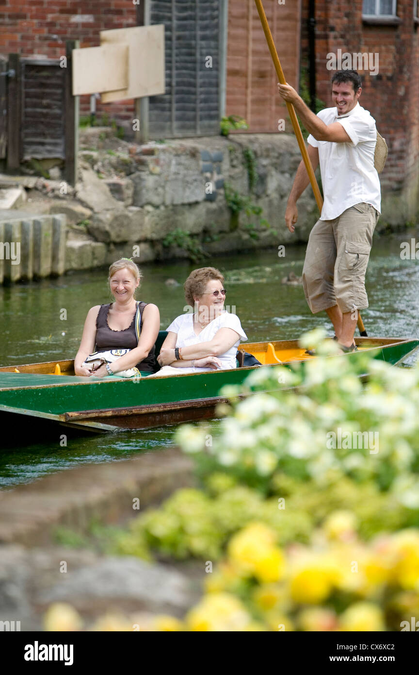 Canterbury River Tours, River Stour, Canterbury, Kent, England, UK ...