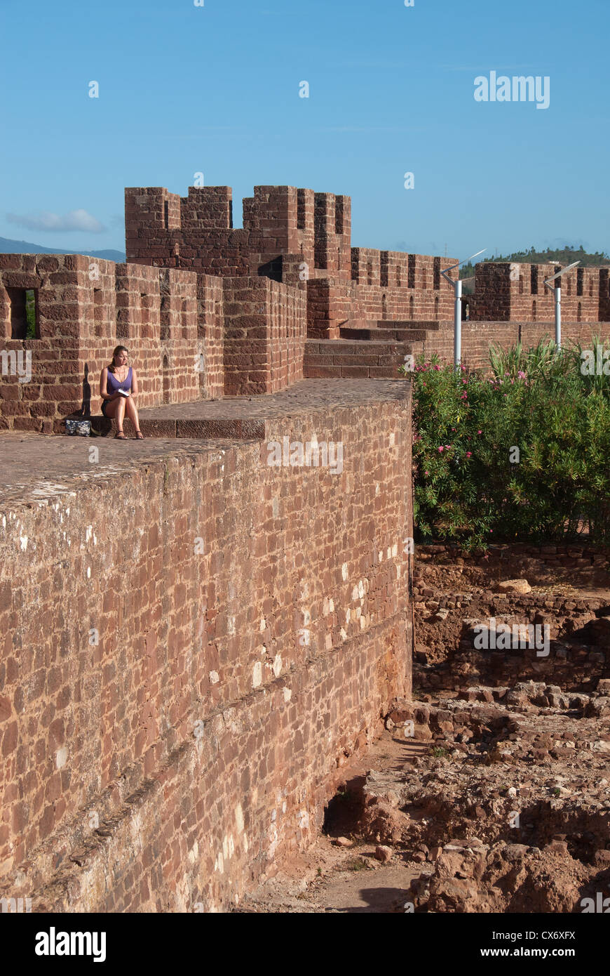 Crenellated walls hi-res stock photography and images - Alamy