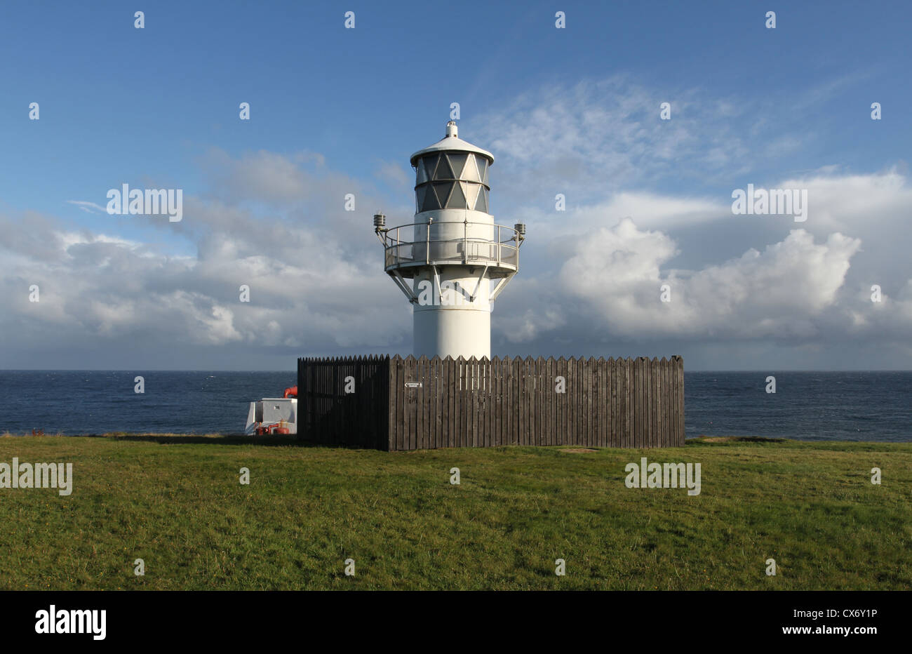 New automated light at Kinnaird Head Lighthouse Fraserburgh Scotland ...