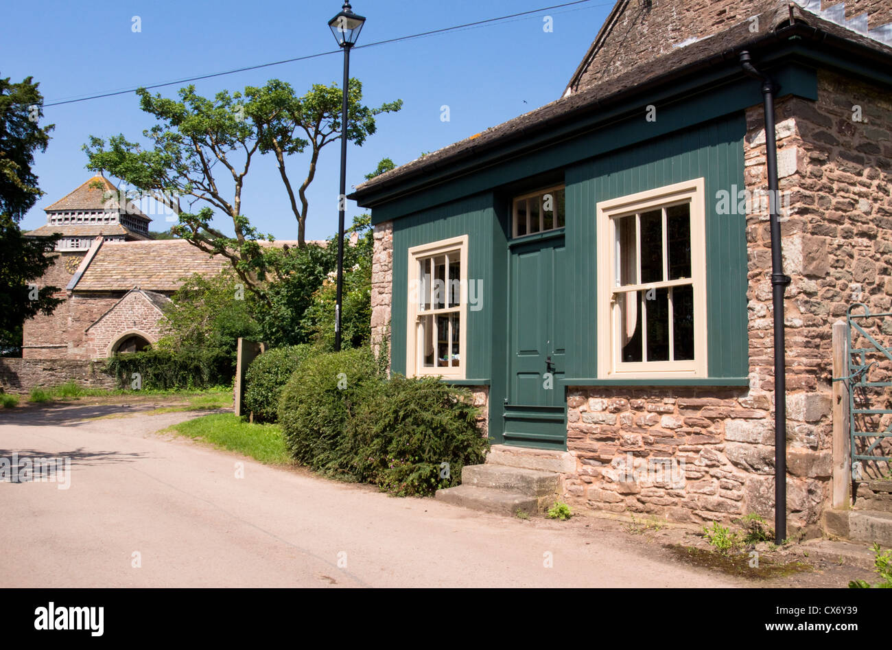 Skenfrith a village with a castle in Monmouthshire Wales UK Stock Photo ...