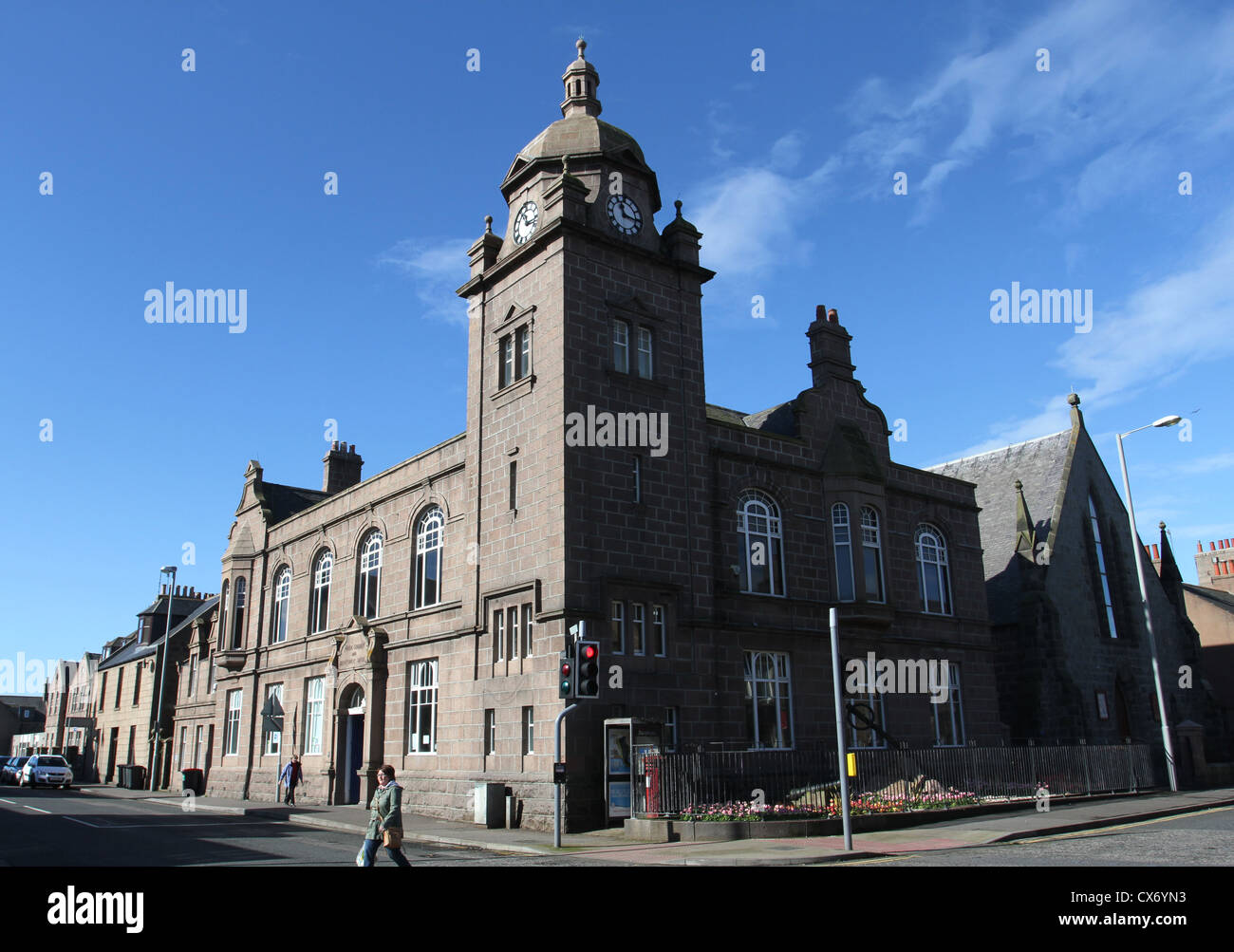 Arbuthnot Museum and Library Peterhead Scotland September 2012 Stock ...