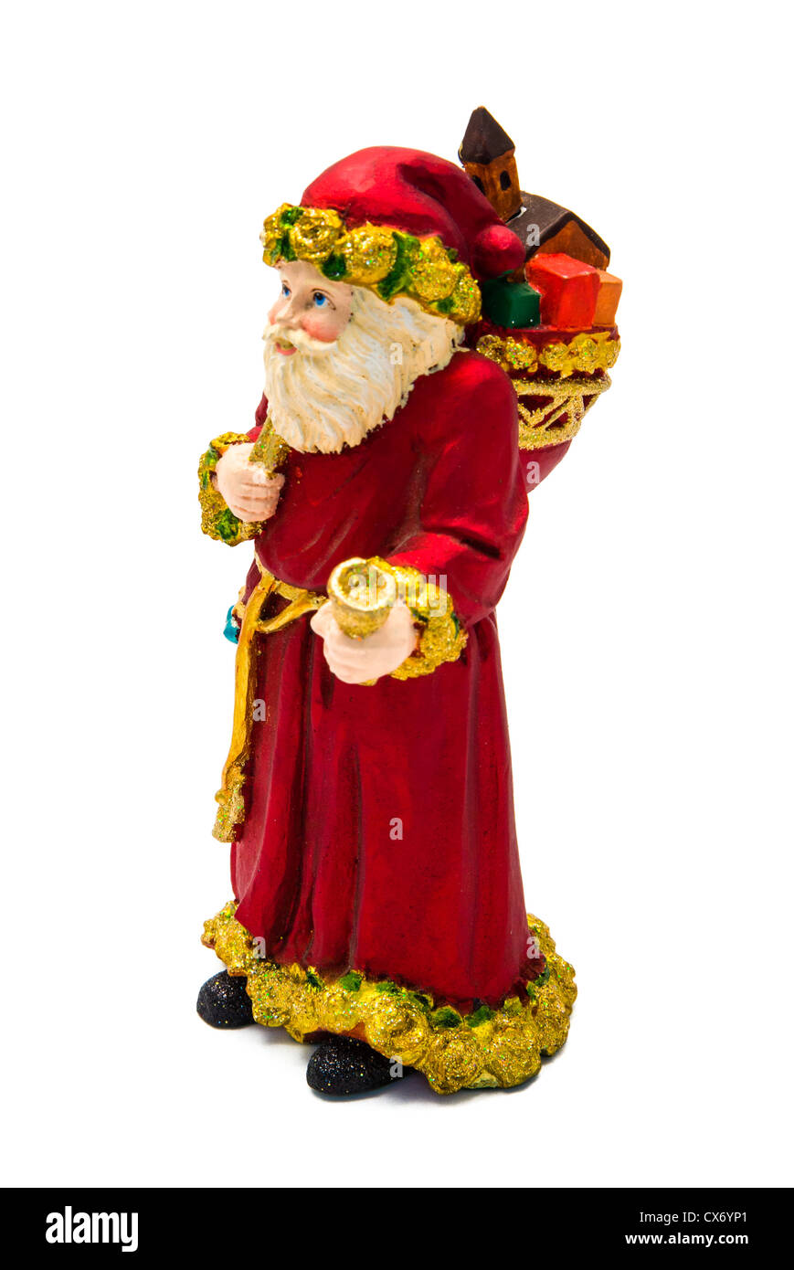 Santa claus toy beard Cut Out Stock Images & Pictures - Alamy