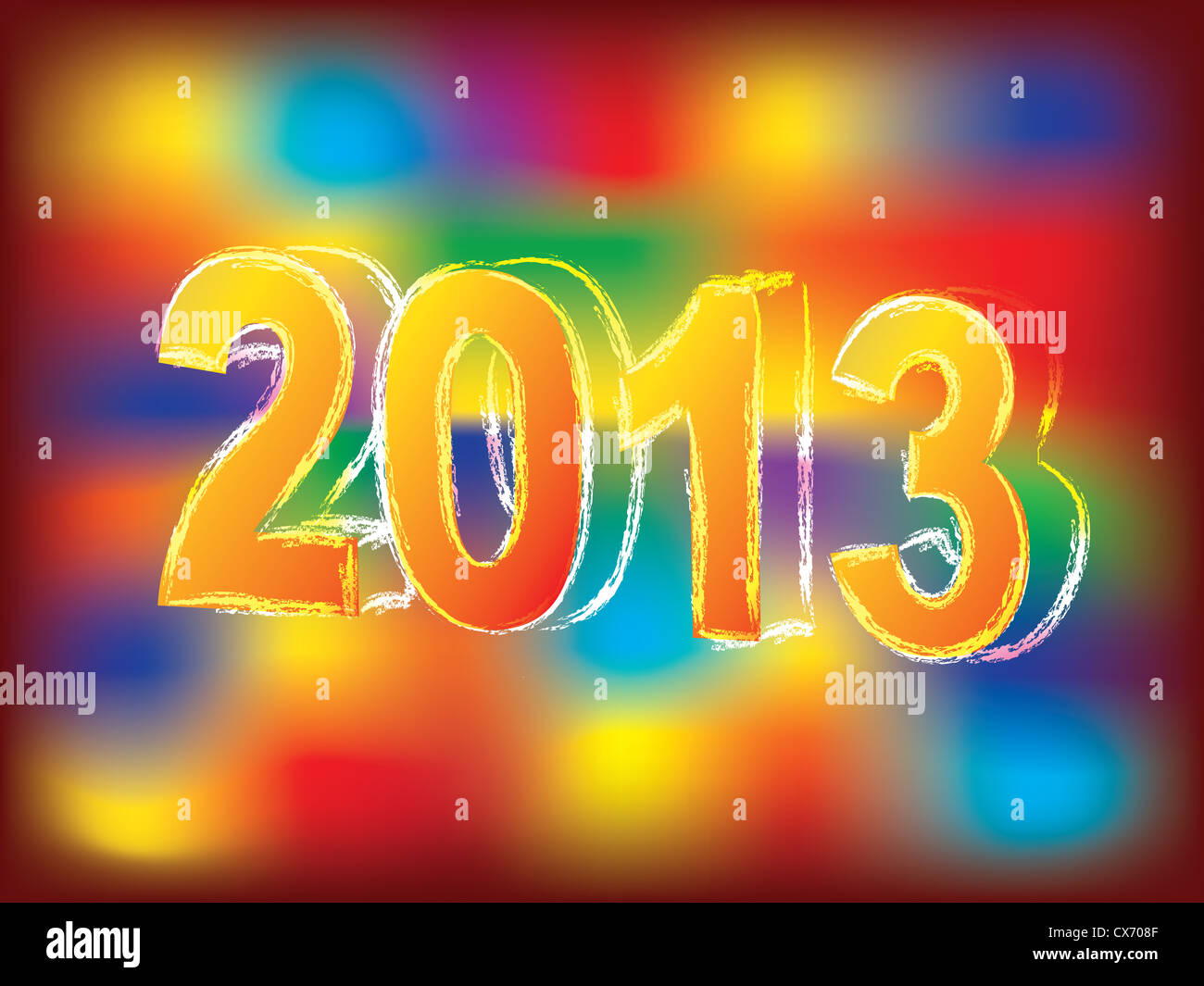 abstract New Year 2013 background Stock Photo - Alamy
