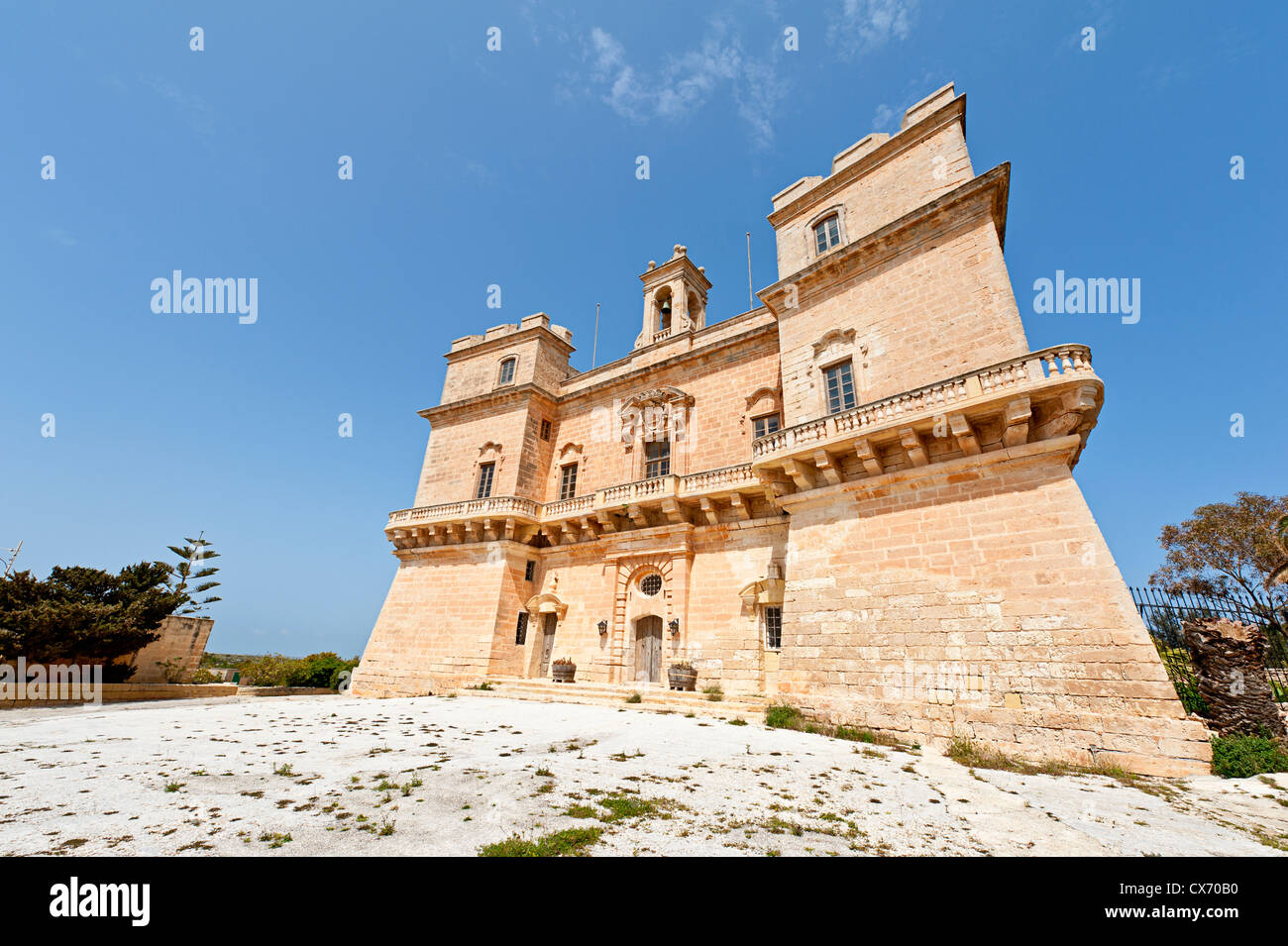 Selmun castle, Malta Stock Photo - Alamy
