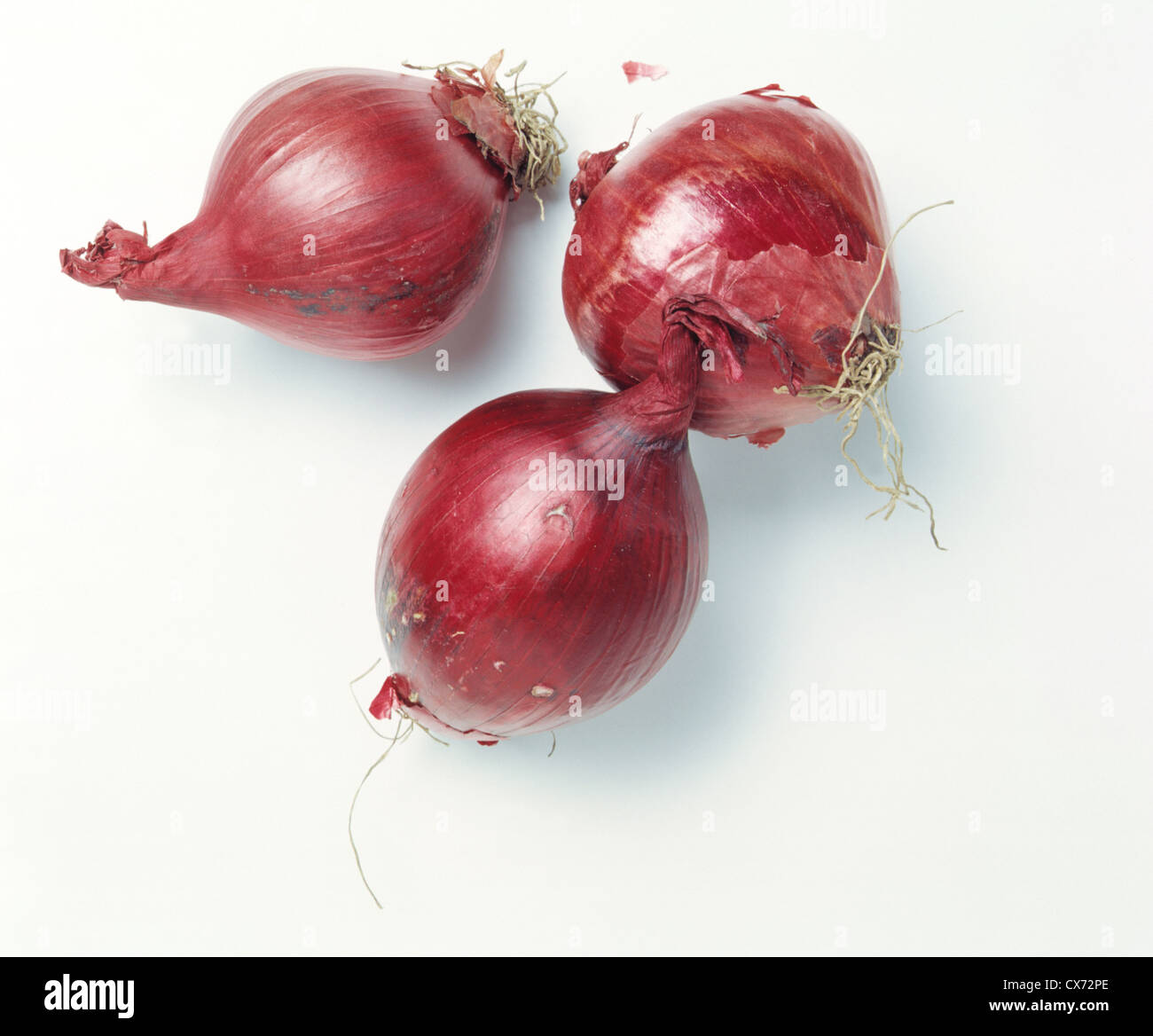 Cut out: Red onions Stock Photo - Alamy
