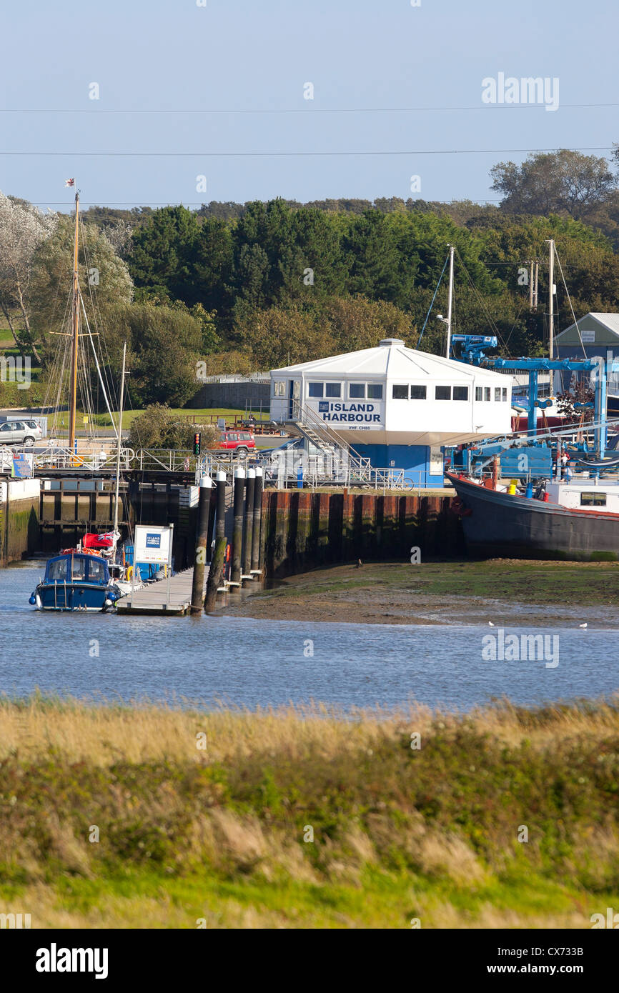 Marina, Island Harbour, River Medina, East Cowes, Isle of Wight ...