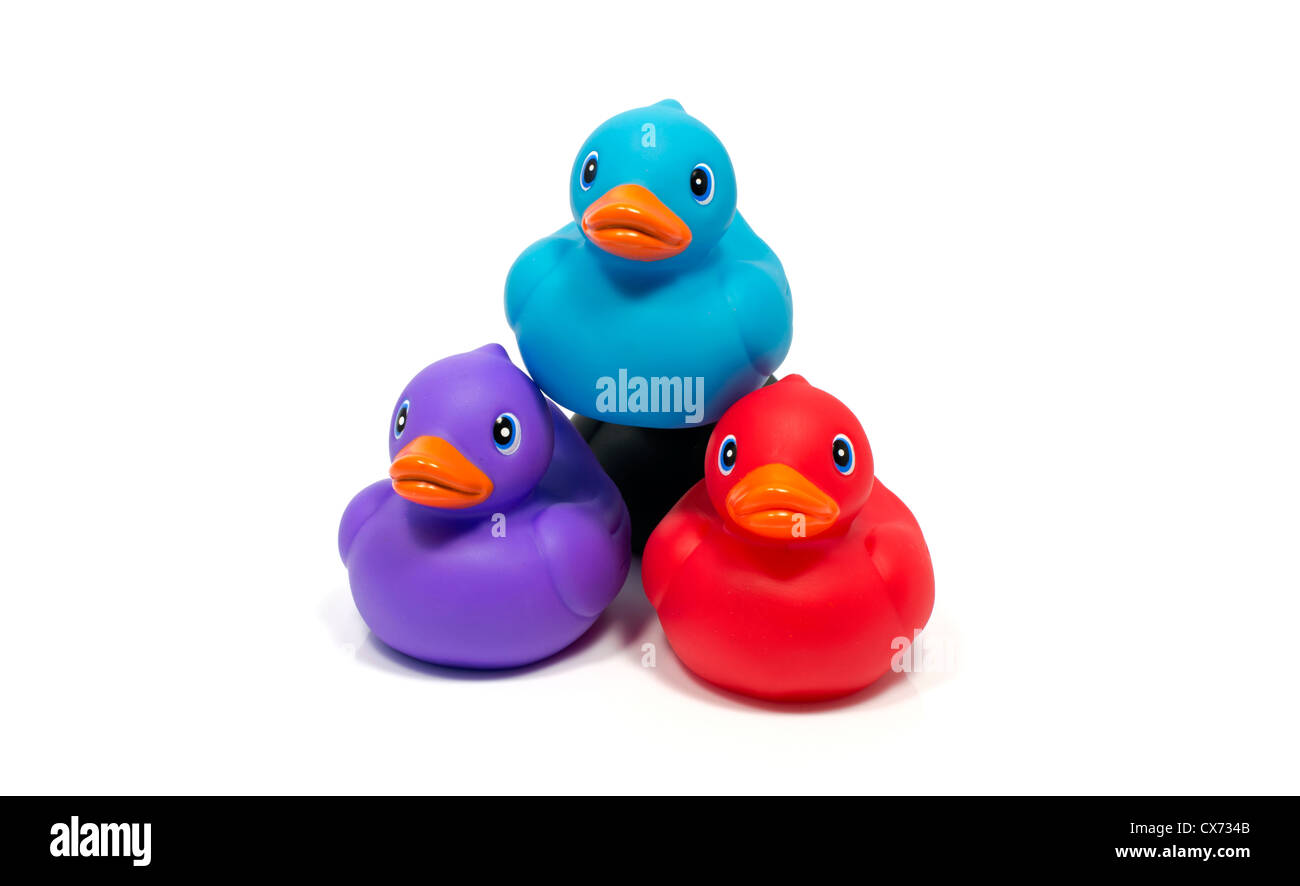 White duck red beak Cut Out Stock Images & Pictures - Alamy