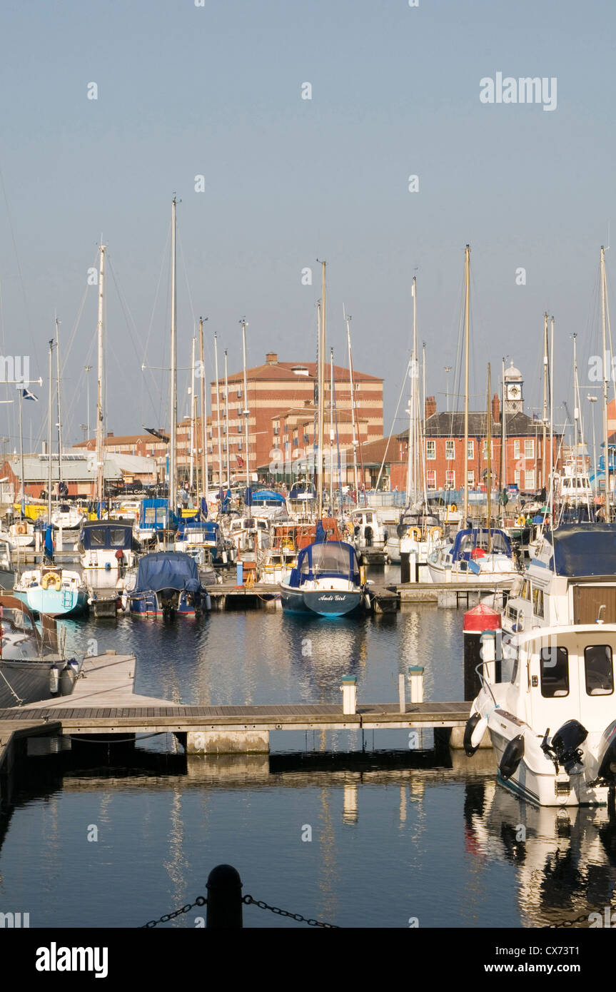 hartlepool marina County Durham uk yacht yachts boat boats sailing ...