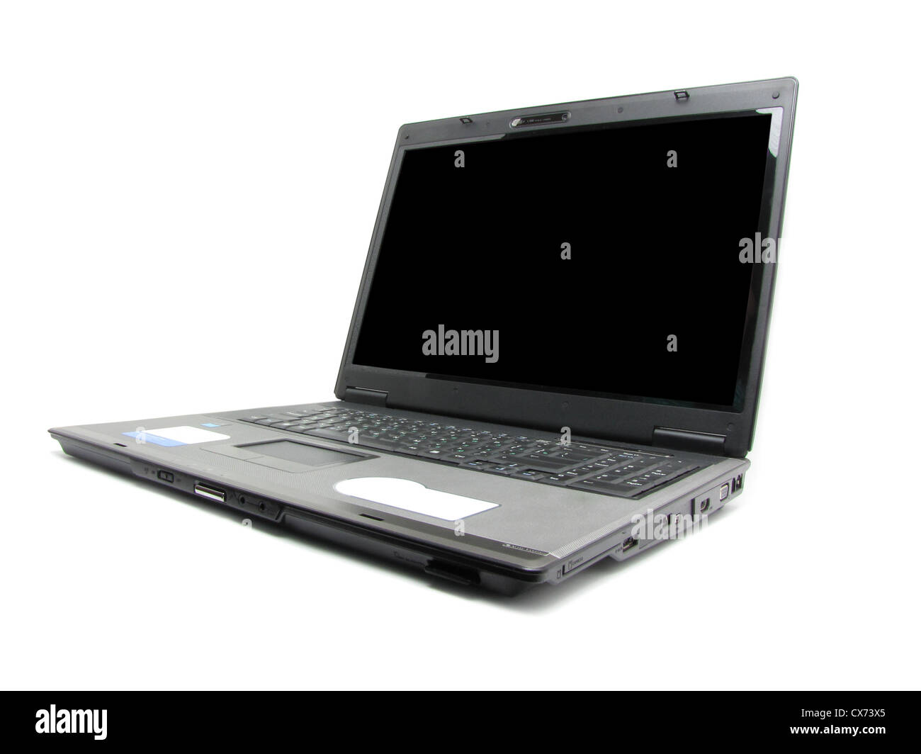 Notebook personal computer on white background Stock Photo - Alamy
